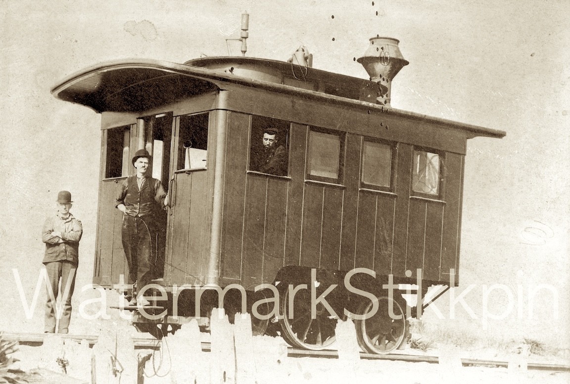 1870s era photo Negative Steam TRAIN Railroad from Salisbury MA Tiny ...