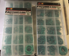 Qty of 2 Performance Tool W5201 O-Ring Assortment, HNBR, Green, 270 -Pc ...