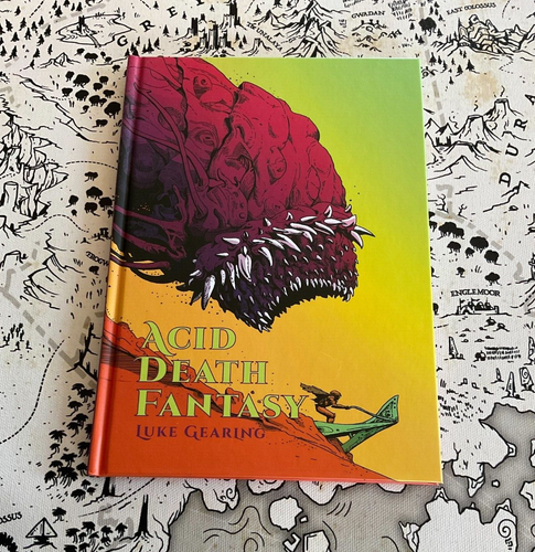 ACID DEATH FANTASY by Luke Gearing OSR rpg Melsonian Arts Council HC | eBay