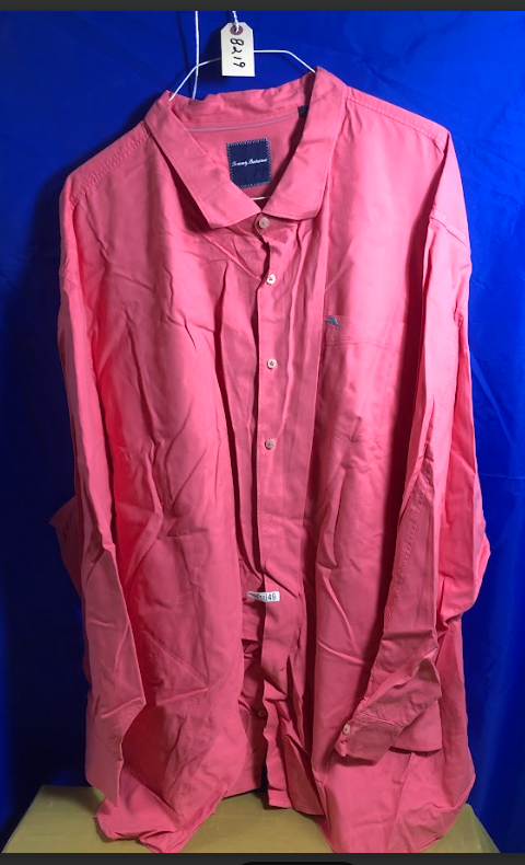 Men's Tommy Bahama Tangerine Long Sleeve Dress Shirt Size 5XB | eBay
