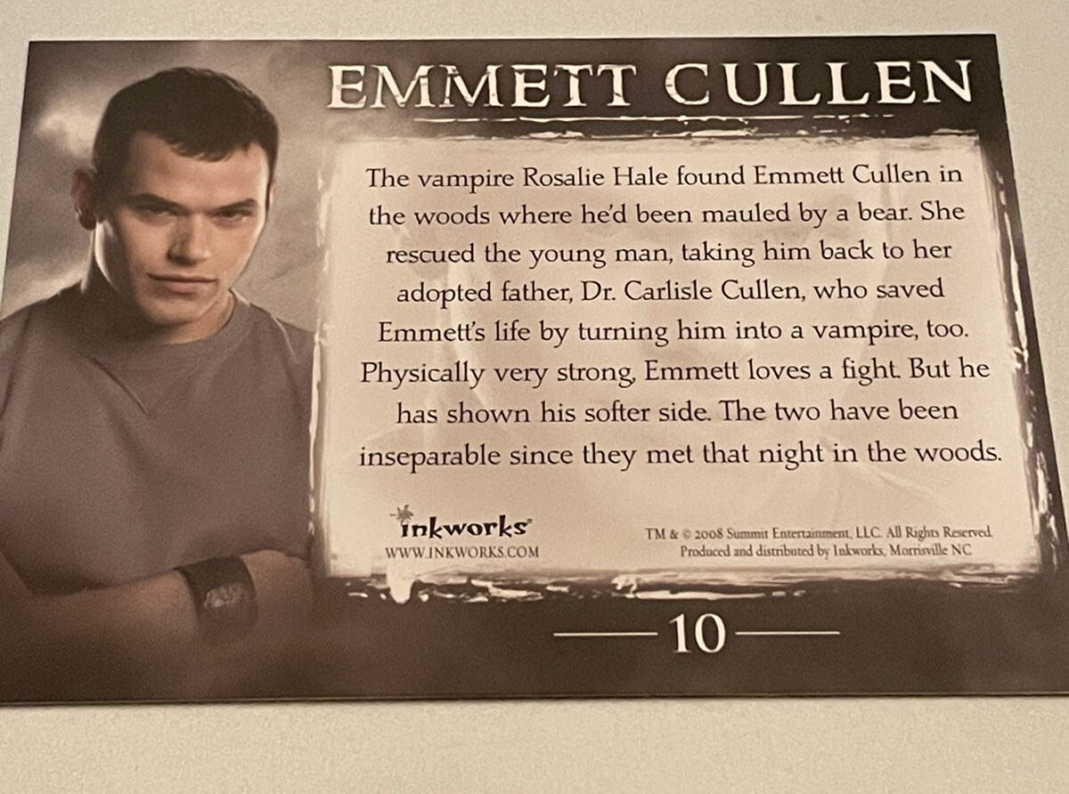 Emmett Cullen Twilight Poster