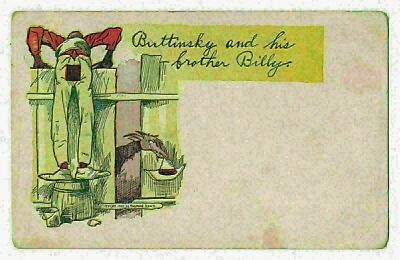 Buttinsky and His Brother Billy Goat - Raymond Howe 1907 | eBay