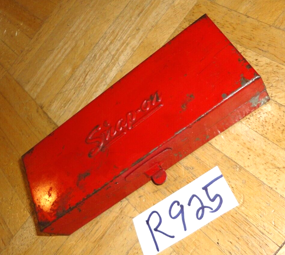 Snap-on Tools Small Red Metal Storage Box KRA-2B | S | Steel | 12in. x ...