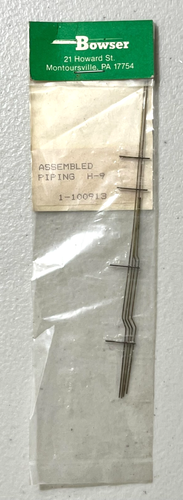 Bowser HO Scale Assembled Brass Piping H-9 # 1-100913 | eBay