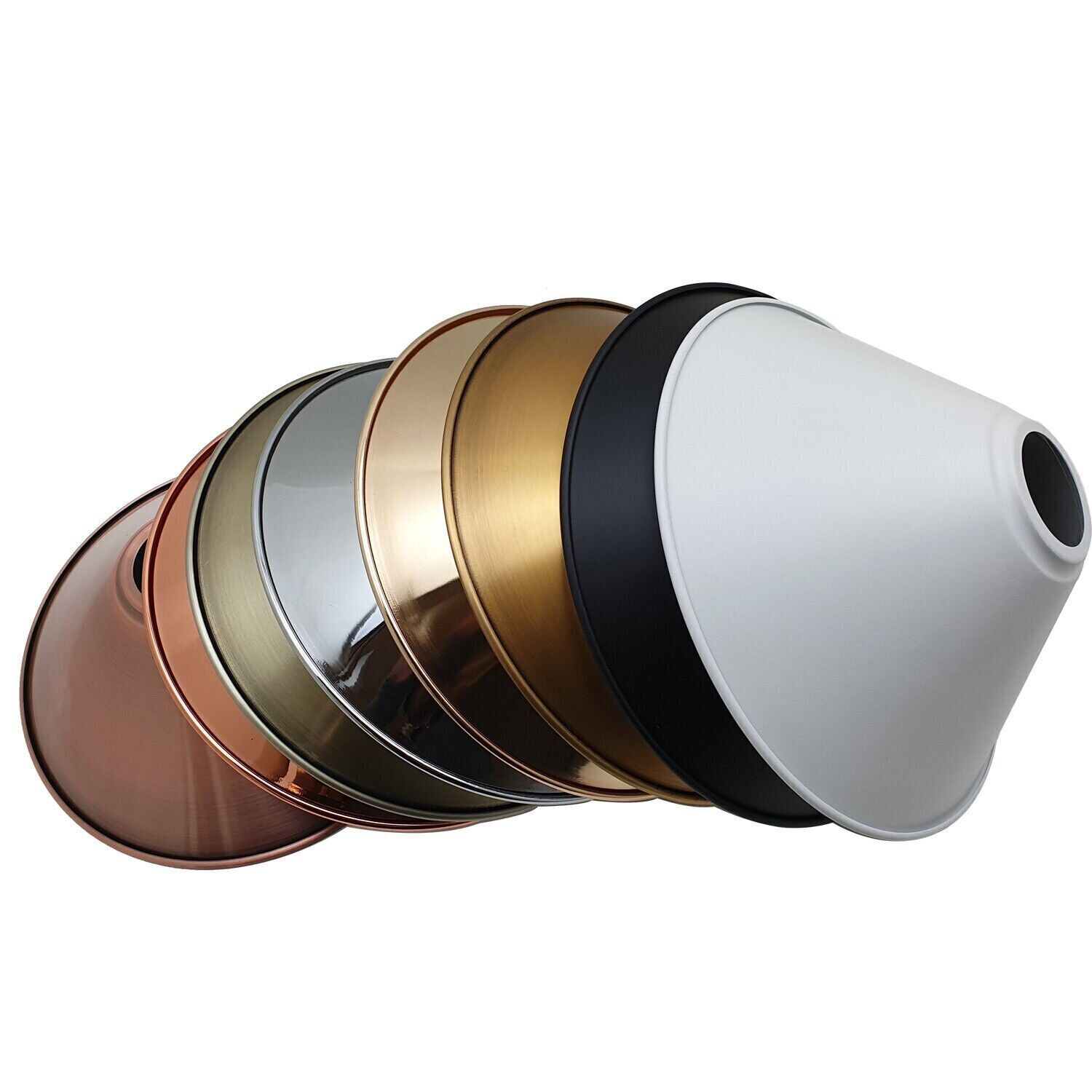 Vintage industrial Retro Pendant Lamp Shades Easy Fit Metal Ceiling ...