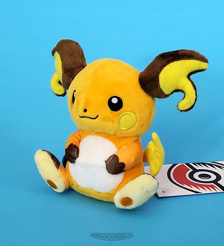 🚦Pokemon Raichu 5" Sitting Cuties Plush - Pokemon Center - 2018 NEW! | eBay