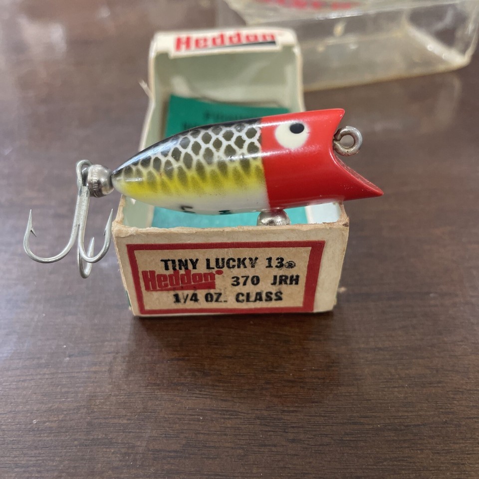 Vintage Heddon Tiny Lucky 13 new inbox | eBay
