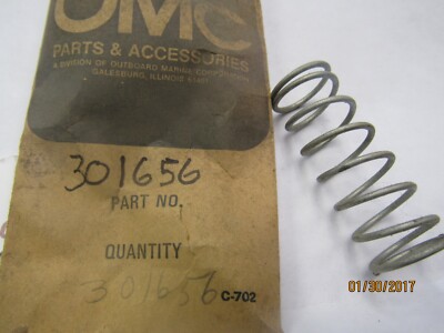 NEW OEM OMC JOHNSON EVINRUDE SPRING 301656 | eBay