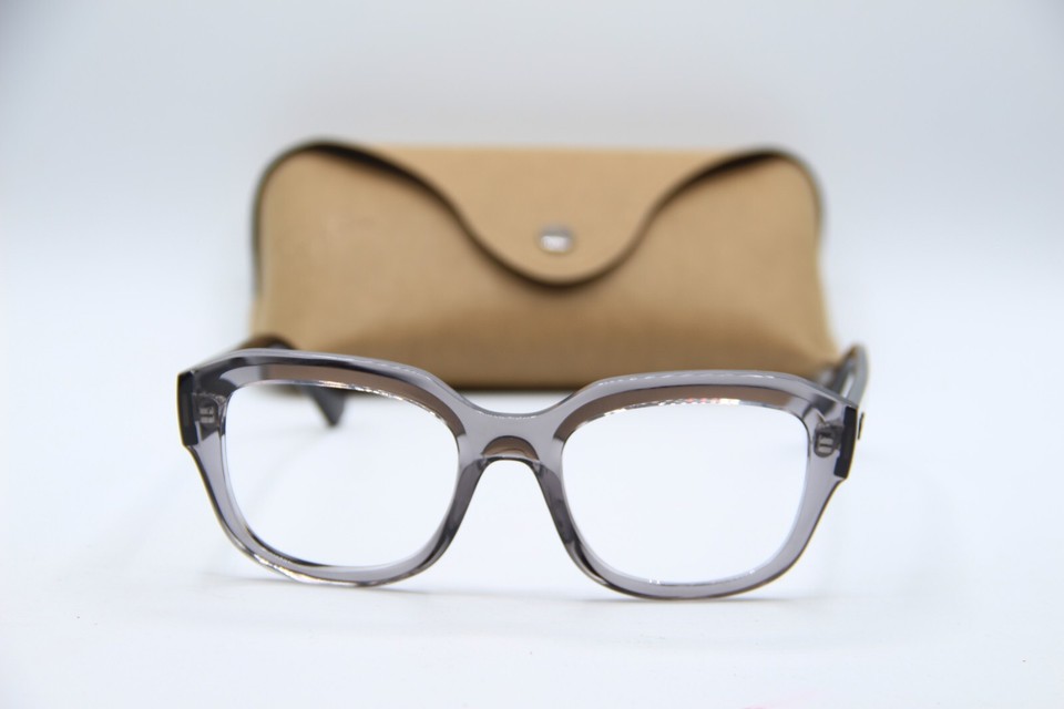 NEW RAY-BAN RB 7225 8316 LEONID CLEAR GREY AUTHENTIC FRAMES EYEGLASSES ...