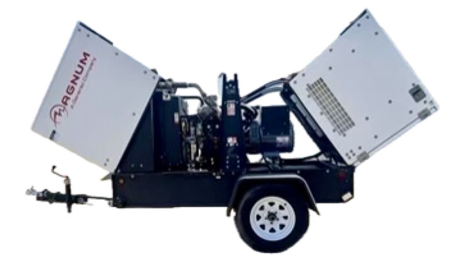 Magnum 45 kVA Generator Towable Genset - Only 300 Hours! Great ...