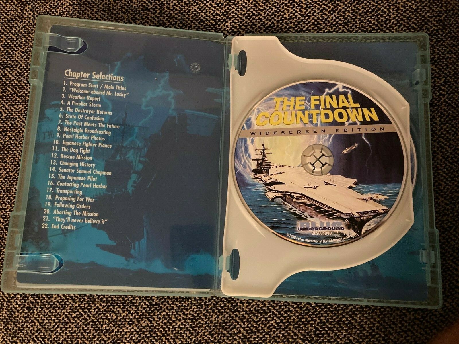 The Final Countdown {DVD, 2004, 2-Disc Limited Edition} Lenticular 3-D ...