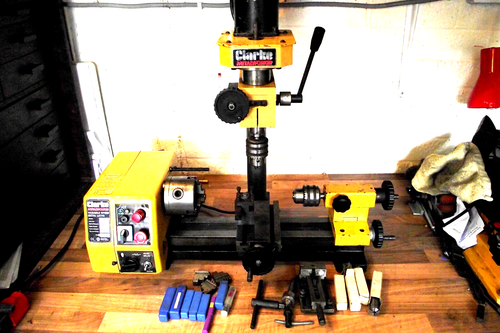 CLARKE CL250M LATHE AND MILLING ATTACHMENT - MACHINING - MODEL ...