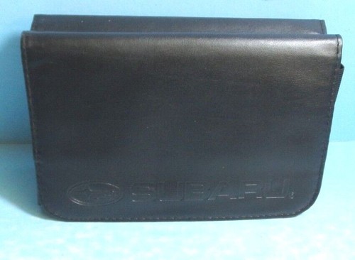 SUBARU LEATHER CASE FOR OWNERS MANUAL OPERATORS GUIDE USER GUIDE | eBay
