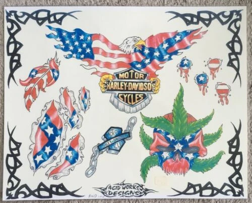 Southern Pride Tattoo Designs