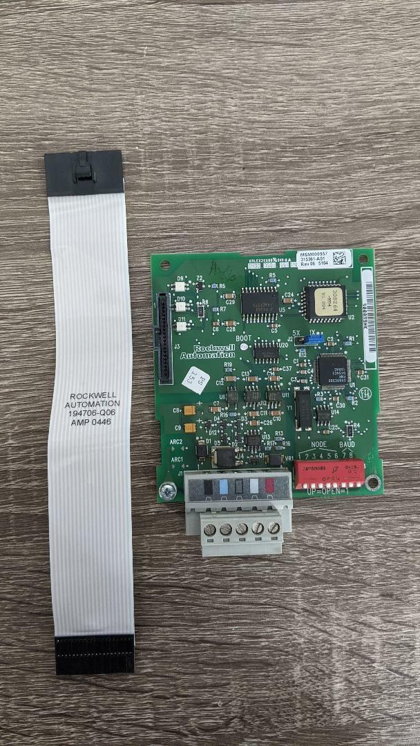 ALLEN-BRADLEY 22-COMM-D POWERFLEX DEVICENET WITH CABLE BinC04 ...