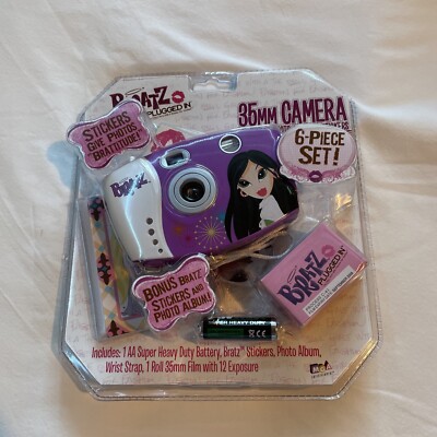 BRATZ Camera VINTAGE 35mm camera film Stickers + Photo Album 6-piece ...