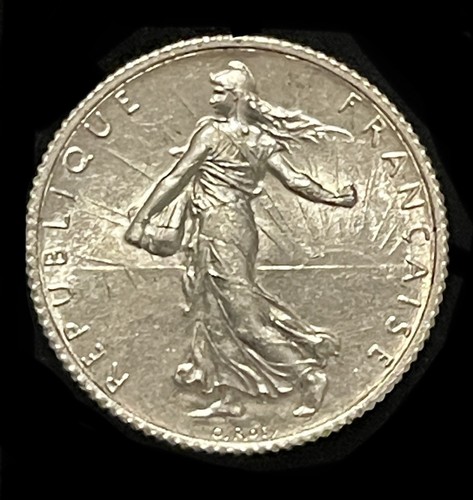 FRANCE 1919 SILVER 1 FRANC COIN ~ “La SEMEUSE / SOWER” DESIGN ~ | eBay