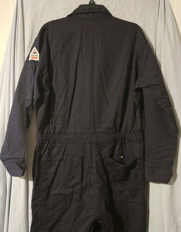 Bulwark Men's Flame Resistant Excel FR Coveralls Size 38 Reg CAT2 2112/ ...
