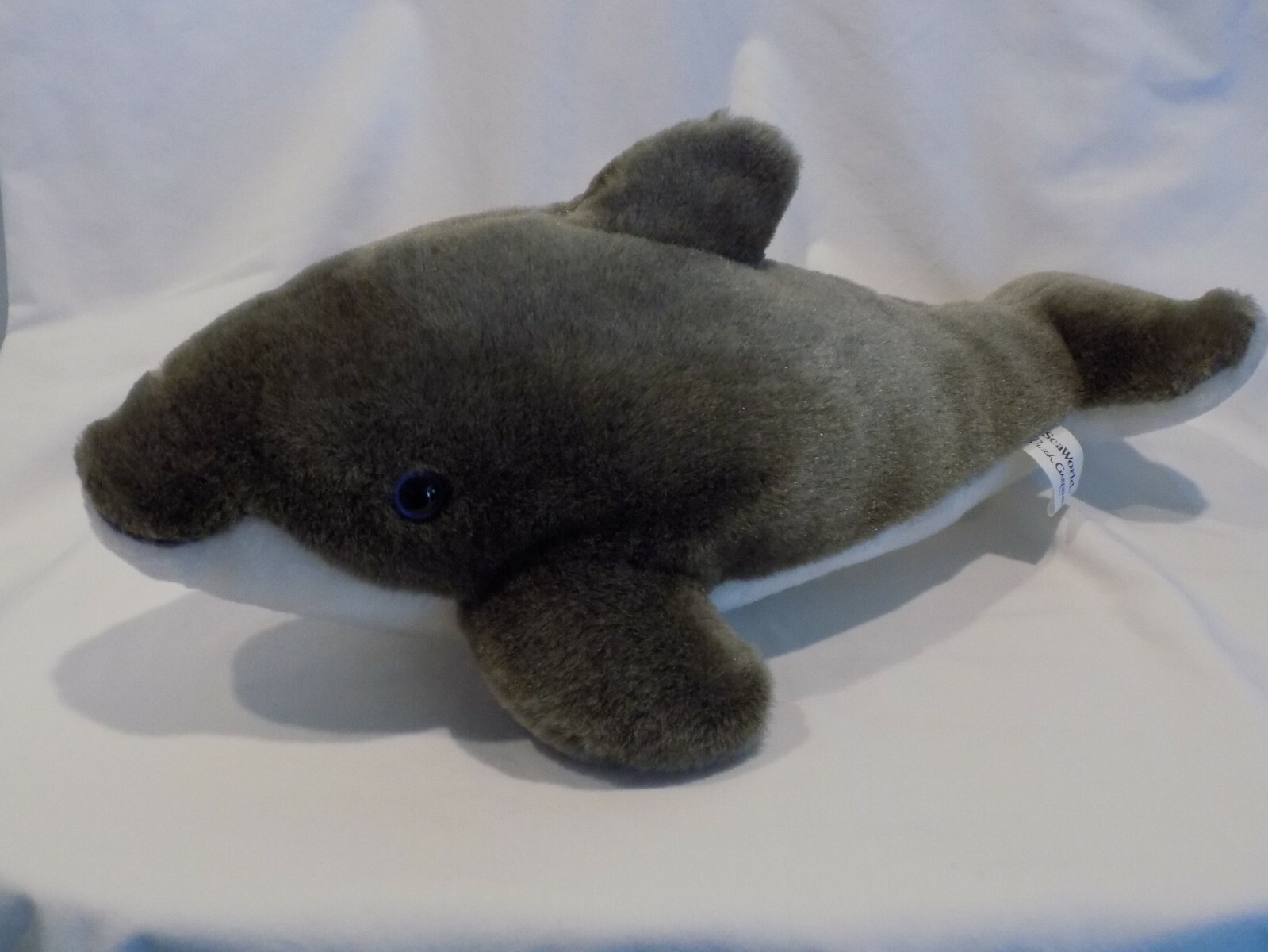 Sea World SeaWorld Busch Gardens Dolphin Plush Stuffed Animal 15” Ocean ...