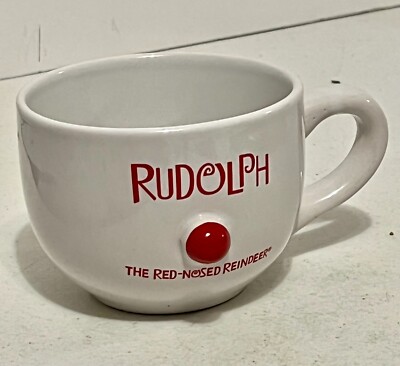 Rudolph The Red Nosed Reindeer Holiday Christmas Coffee Mug Cup ...