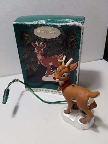 HALLMARK KEEPSAKE ORNAMENT COLLECTOR'S CLUB RUDOLPH THE RED NOSED ...