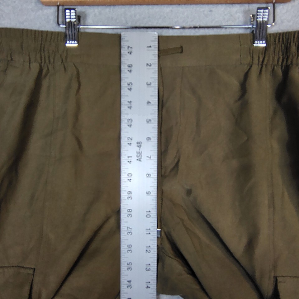 Old Navy Joggers Men's XL Olive Green Cargo Pocket Drawstring Waist ...