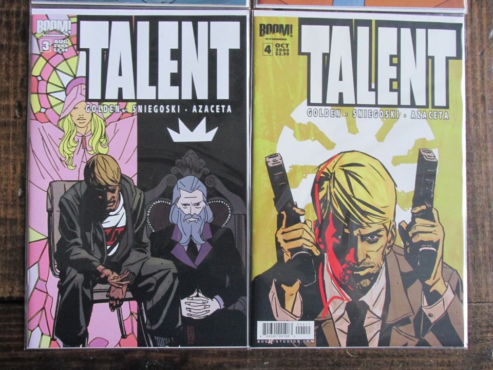 BOOM 2006 TALENT Comic Book Issue # 1-4 Complete 1 2 3 4 Set FINE | eBay