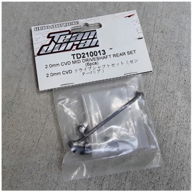 Team Durango TD210013 2mm CVD Mid Driveshaft Rear DEX410v3 v4 DEX410R ...