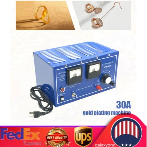 30A Platinum Silver Gold Plating Machine Jewelry Plater Electroplating Rectifier | eBay