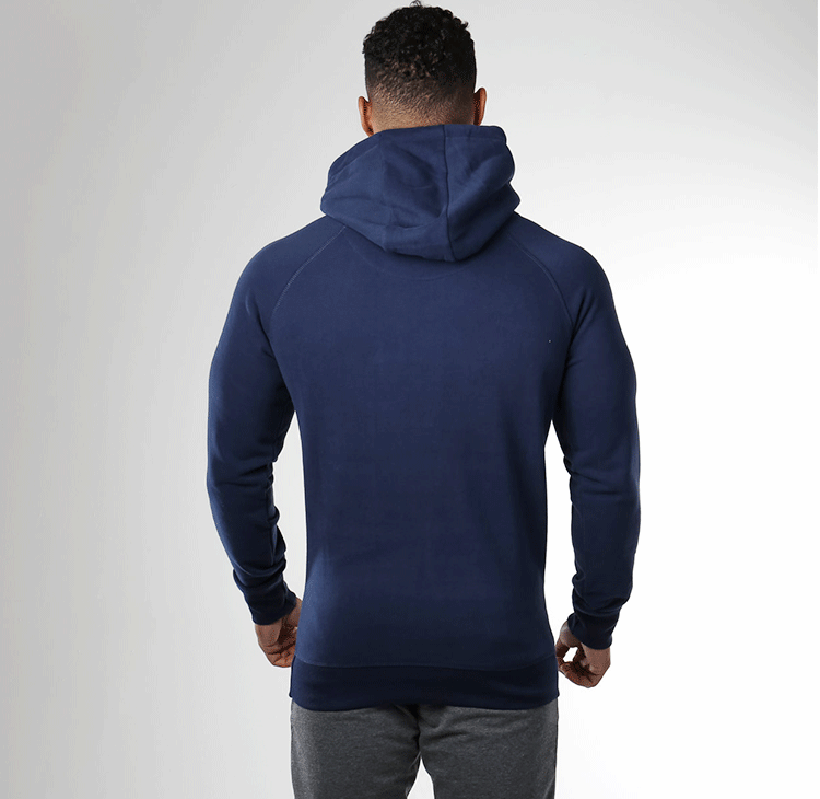 Men's GYM Casual Hoodied Long Sleeve Fitness Workout Hoodie Sweatshirt ...