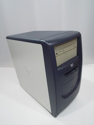 Vintage HP Vectra Celeron 950 64MB 20GB HDD CD-ROM Window 98 SE FDD CD ...