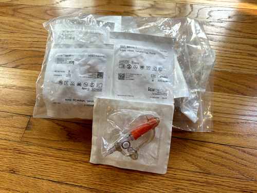 ICU Medical M9000-t Lopez Valve Tethered Cap Sterile - 1 Each for sale ...