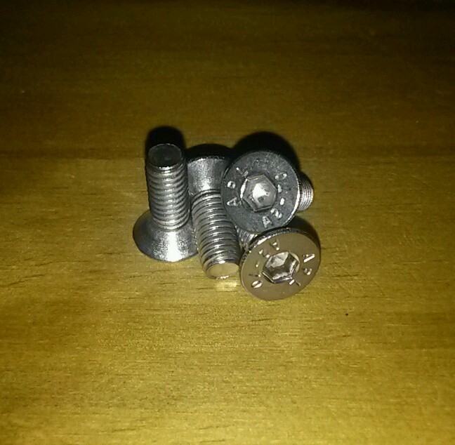 Brake Disc Retaining Bolts Screws Set Stainless Renault Clio Megane ...