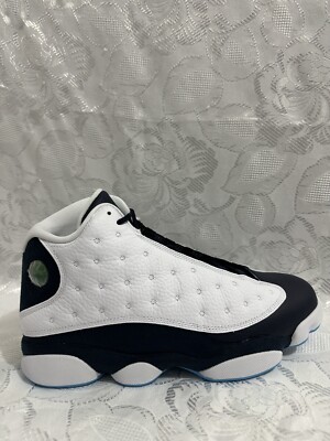 AIR JORDAN 13 RETRO 11.5 DARK POWDER BLUE OBSIDIAN BLACK 414571 144 ...