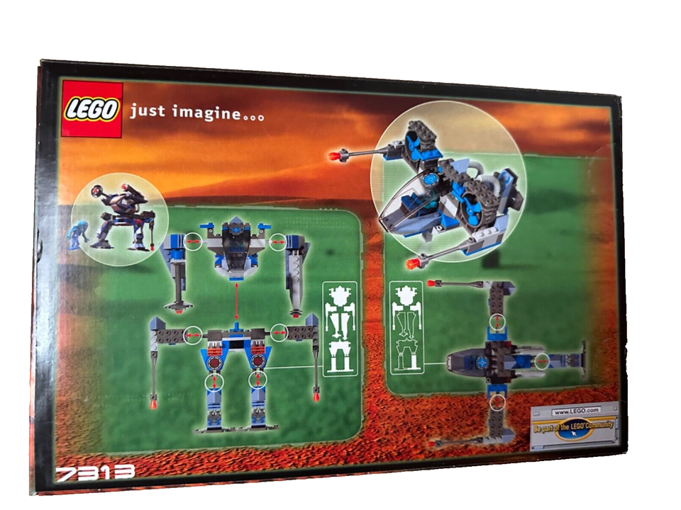 LEGO Life on Mars set 7313 - Red Planet Protector; New In Sealed Box ...
