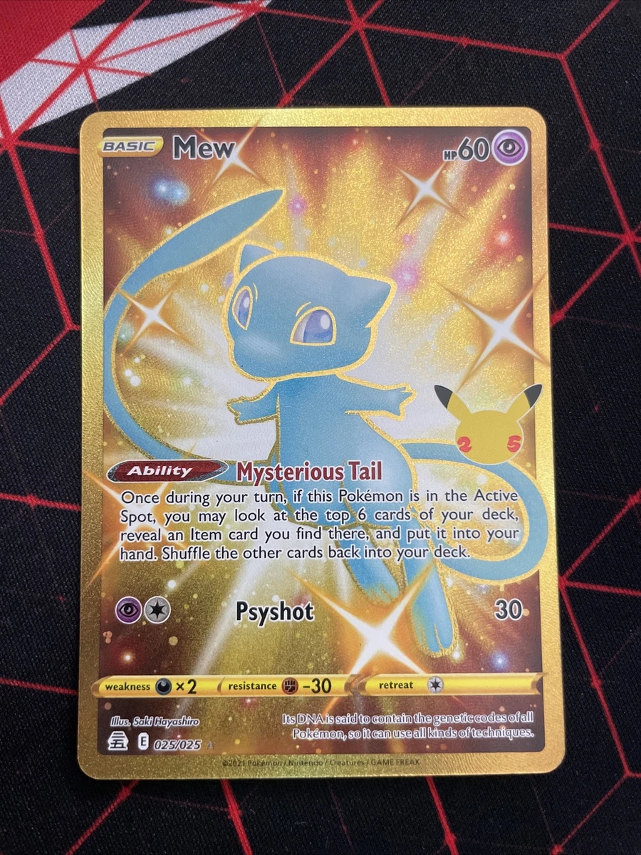 Pokemon Cards Rare Mew