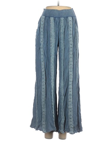 Indigo Thread Co. Women Blue Casual Pants S | eBay