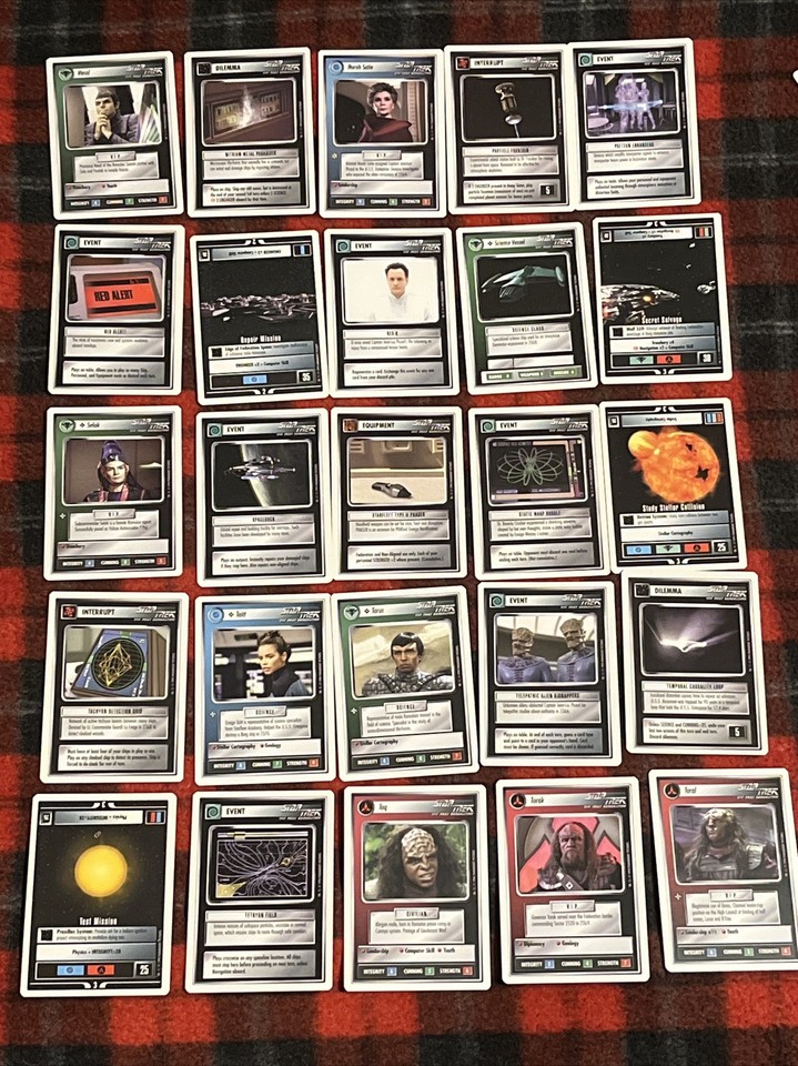 Star Trek: The Next Generation CCG - White Border Edition | eBay