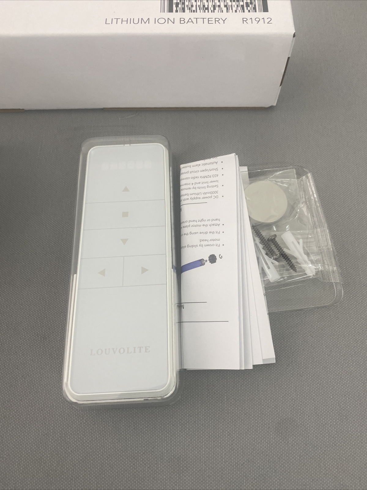 louvolite roller blind motor, Charger And Remote Brand New | eBay UK