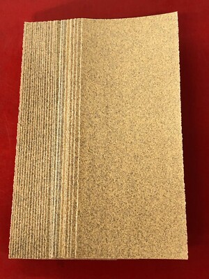 (25) SHEETS 3M PERFORMANCE SANDPAPER 3-2/3" x 9" AUTOMOTIVE 80 GRIT ...