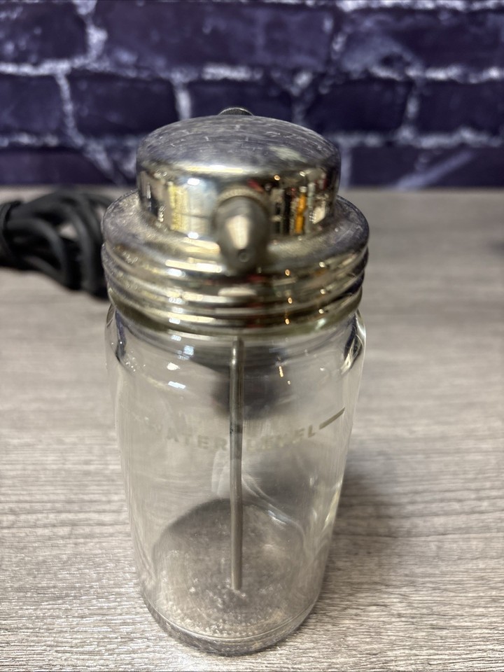 Antique DeVilbiss Medical Vaporizer Heater & Glass Jars – Inhalation ...