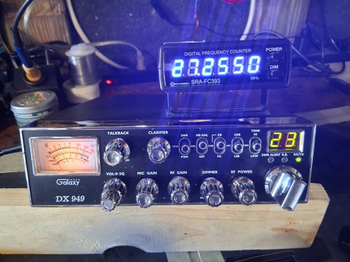 Galaxy DX-949 40 Channel AM/SSB Mobile CB Radio w/Texas Ranger ...