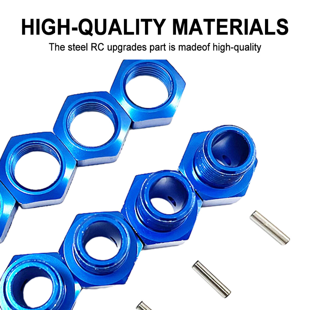 Aluminum Alloy Strong Wheel Hex Mount For 1/6 LOSi Super Baja Rey OFF ...