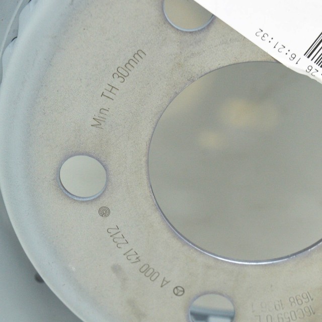 Mercedes-Benz A0004212212 C-class Front Left Brake Disc for sale online ...