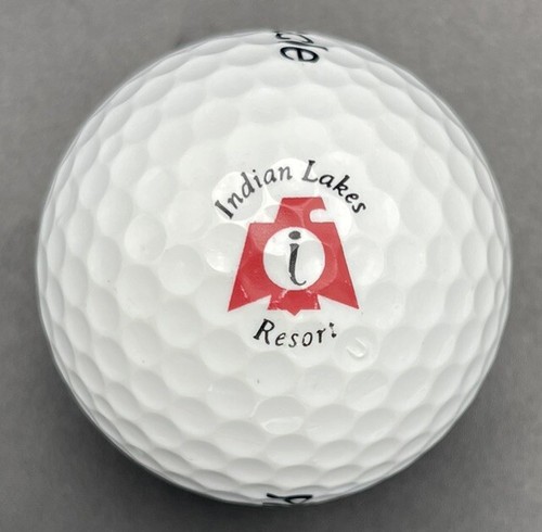 Indian Lakes Resort Logo Golf Ball (1) Pinnacle Gold LS Pre-Owned | eBay