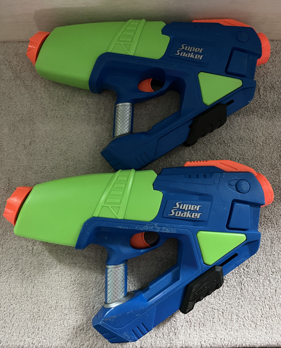 Pair of Hasbro C2249A Super Soaker Water Guns Max Infusion Overload ...