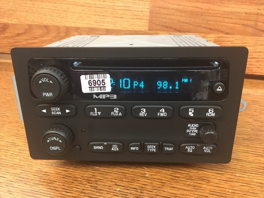 Brand New OEM 2004-2012 Chevy Colorado Silverado Cd Radio GMC Truck SUV ...
