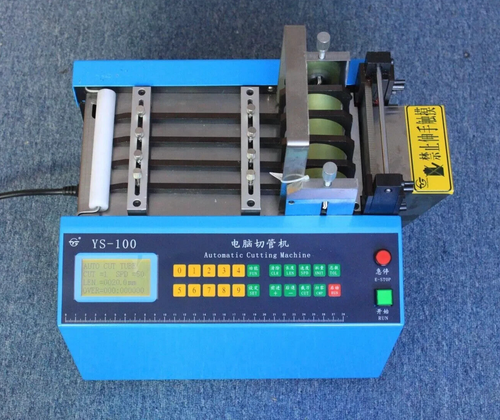 YS-100 Automatic Heat-shrink Tube Cable Pipe Cutter Cut Tube Machine | eBay