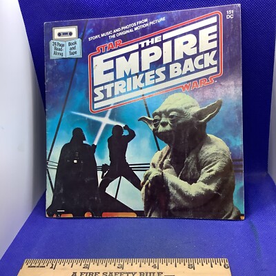 Vintage Star Wars The Empire Strikes Back Read Along Book 151 DC (book ...