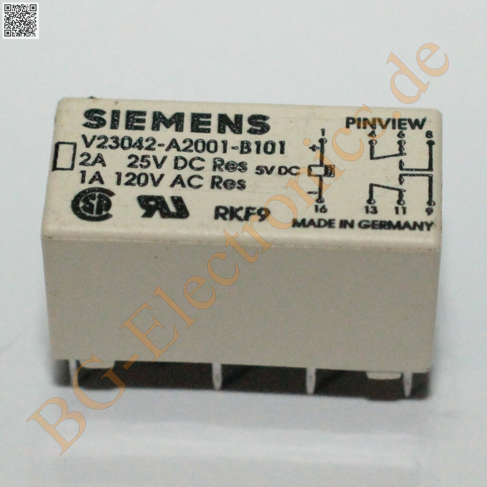 1 x V23042-A2001-B101 Print Relais 2xUM Siemens 1pcs | eBay